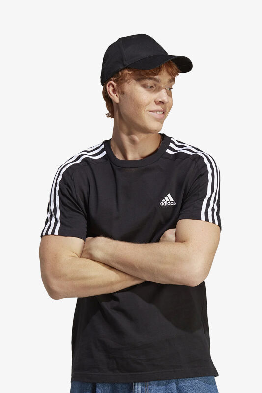 Adidas M 3S Sj T Erkek Siyah T-Shirt IC9334 Tişört Adidas
