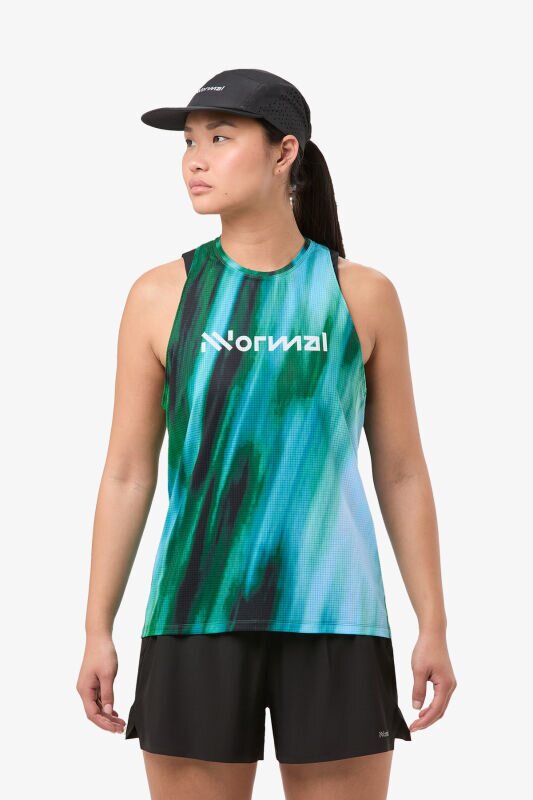 NNormal Race Tank Kadın Çok Renkli Yarış Atleti N1CWRT2-003 Atlet NNormal