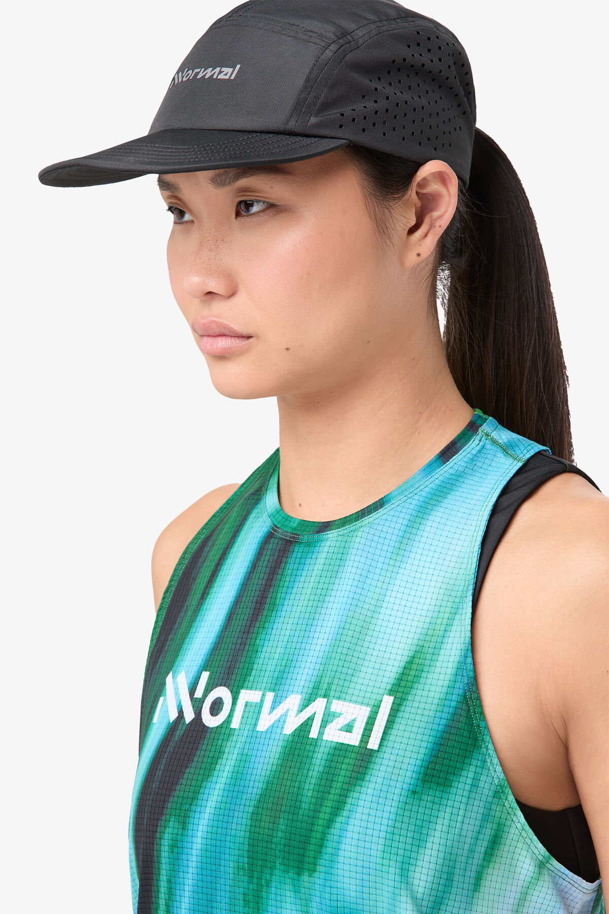 NNormal Race Tank Kadın Çok Renkli Yarış Atleti N1CWRT2-003 Atlet NNormal