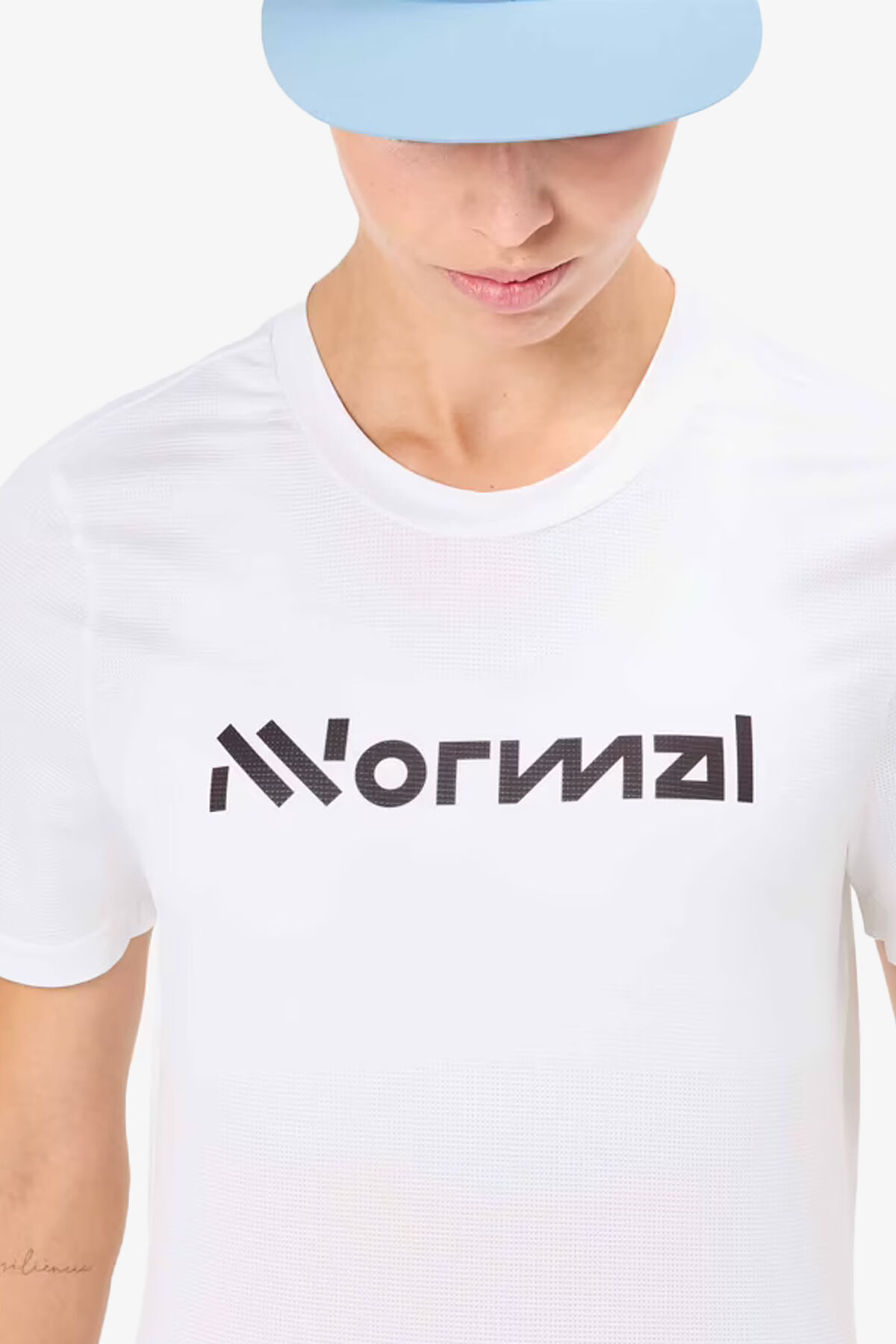 NNormal Women's Race Tank Kadın Beyaz T-Shirt N1CWTS1-002 Tişört NNormal