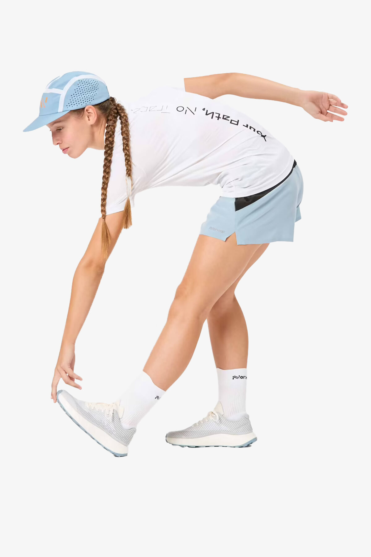 NNormal Women's Race Tank Kadın Beyaz T-Shirt N1CWTS1-002 Tişört NNormal